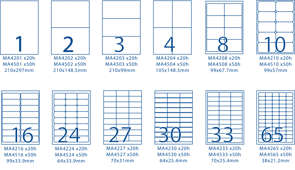 Hojas A4 – Papelera Mauger